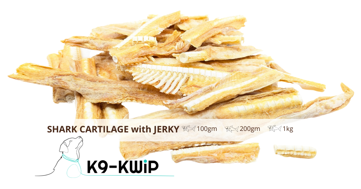 SHARK cartilage with jerky | K9-KWiP